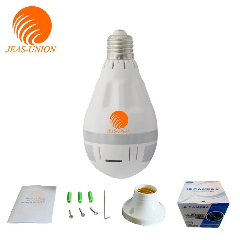 Bulb Security Lamp Hidden Camera Night Vision Wireless For Home ...