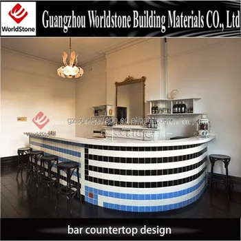 Curved Design Cafe Bar Counter/luxury Bar Furniture - Buy Cafe Bar ...