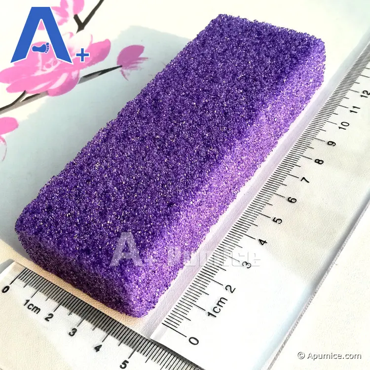 Pink Pu Pumice Sponge Pedicure Foot Pumice Stone Scrubber - Buy Foot ...