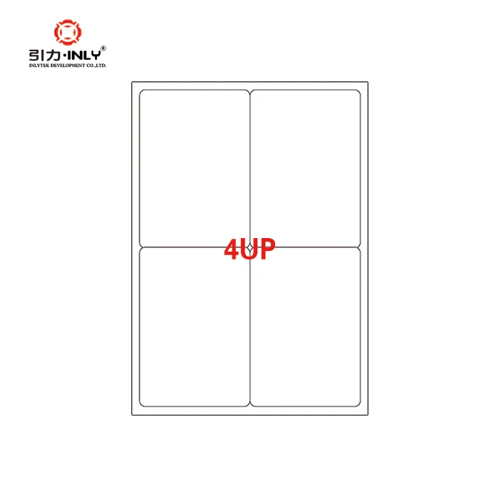 1up,2up,4up,6up,8up,10up Laser Inkjet Printer A4 Shipping Labels - Buy ...