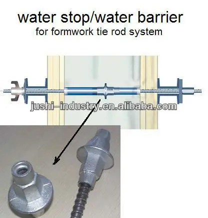 Durable Water Stop for Tie Rod System - 5 Year Warranty