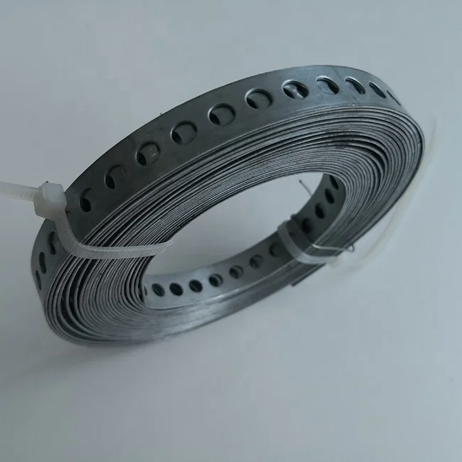 10mm Thickness Hole Round Edge Banding Stainless Steel Strip With Round ...