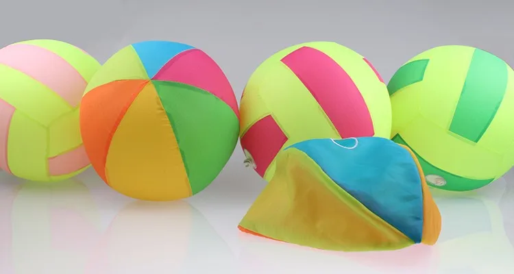 Colorful Nylon Fabric Balloon Toy Balloon Covers For Kids Playing - Buy ...