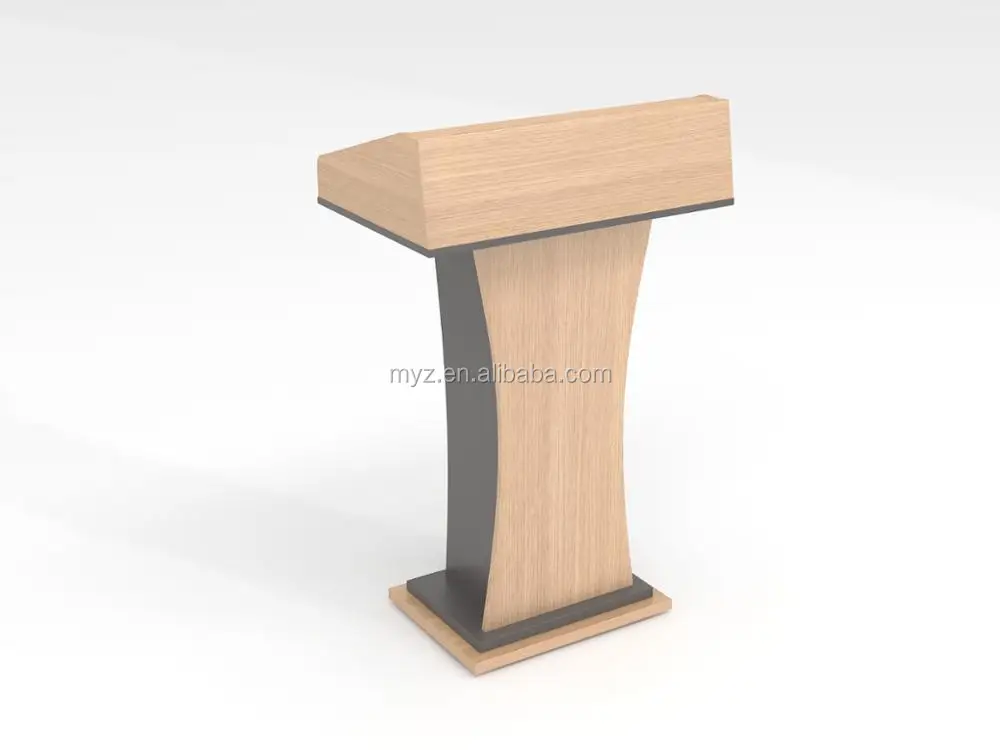 Conference Rostrum Platform Stand Wood Podium Church Pulpit Designs ...