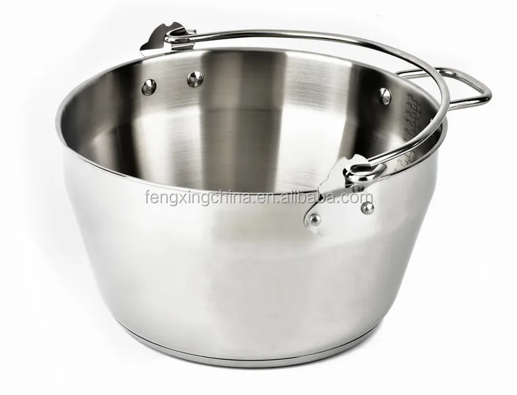 Stainless Steel 9L Jam Pot - Durable & Versatile Cookware