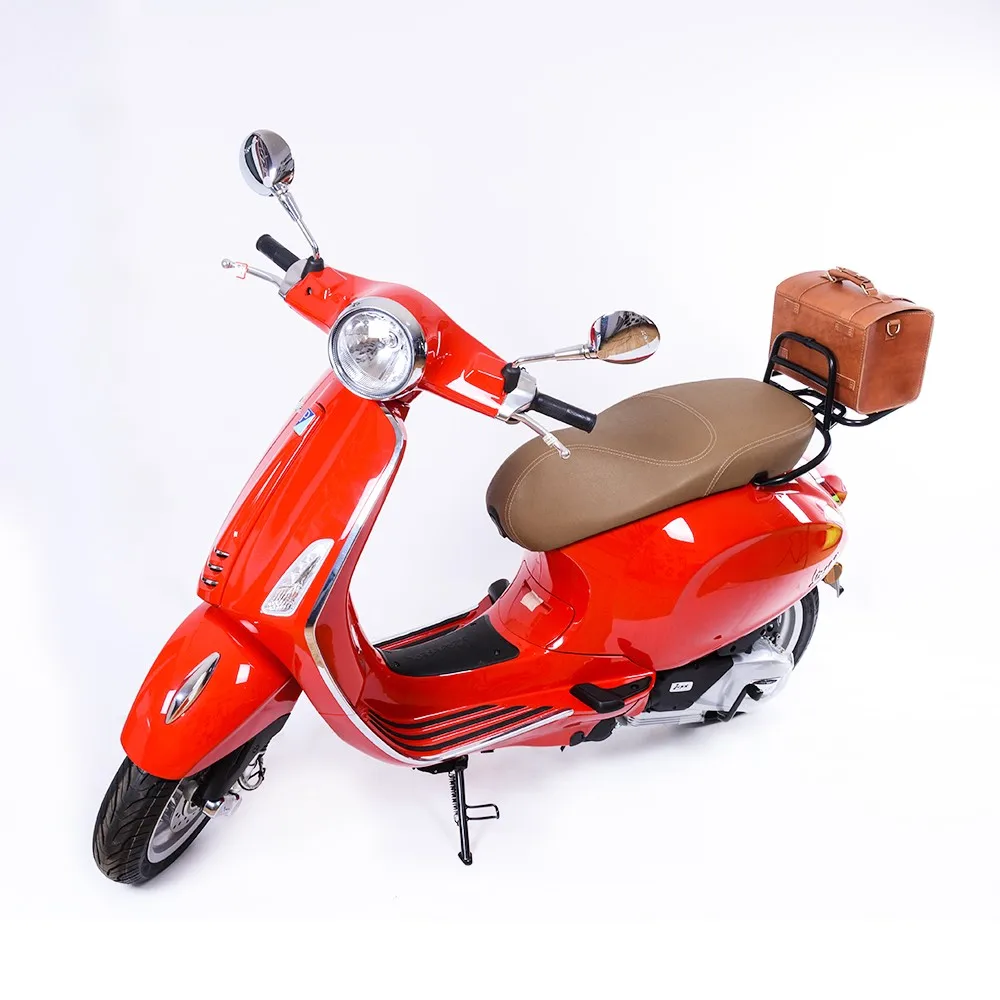 Vespa Parts Motorcycle Leather Bag Cowhide Soft Genuine Storage Carry ...