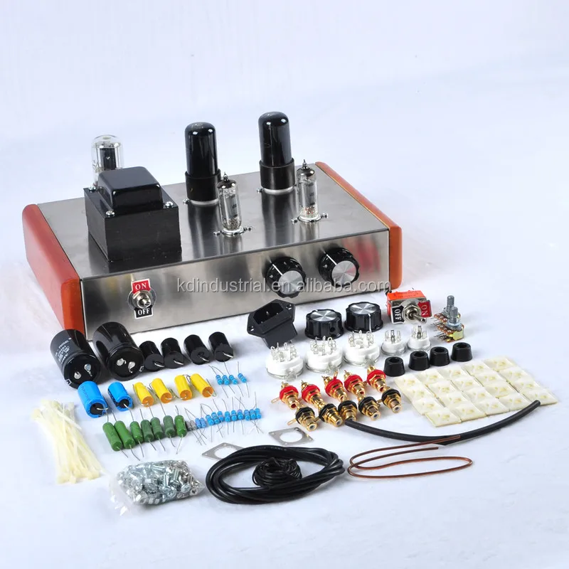 6P6P Tube Preamplifier DIY Kit - 0.8W RMS Home Amplifier