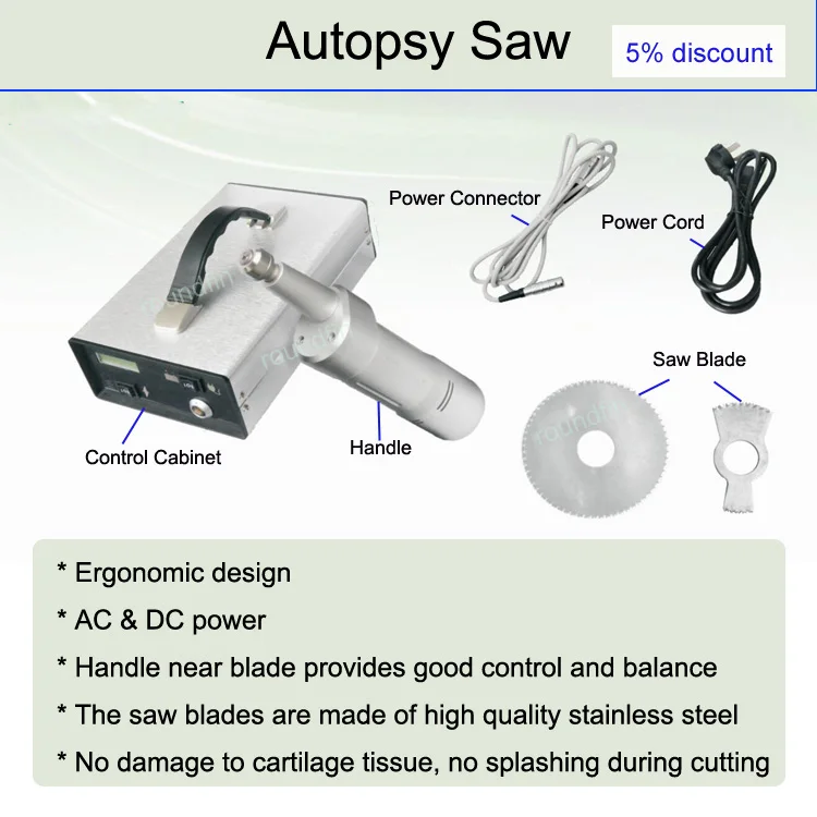 Chinese Factory Medical Electric Dissecting Saw - Autopsy Tools