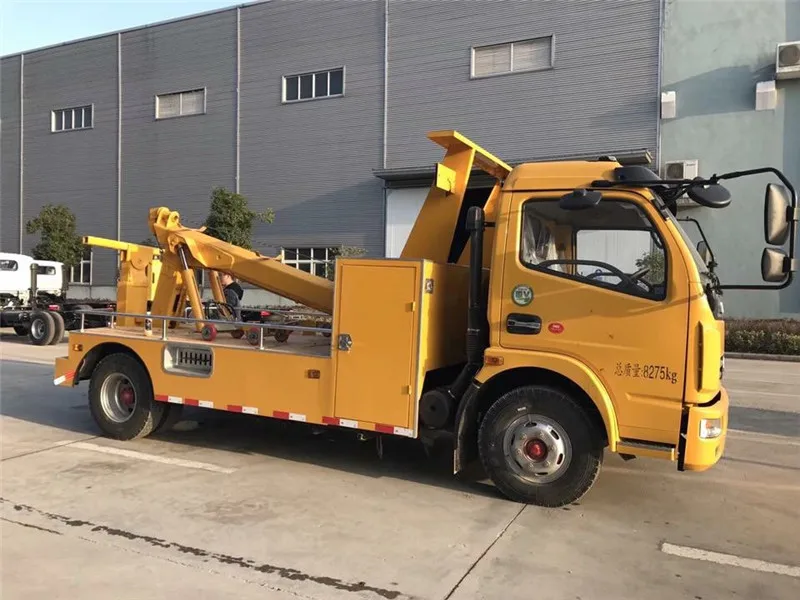 4x2 5000kg Dongfeng Small Tow Truck Wrecker - Euro 3