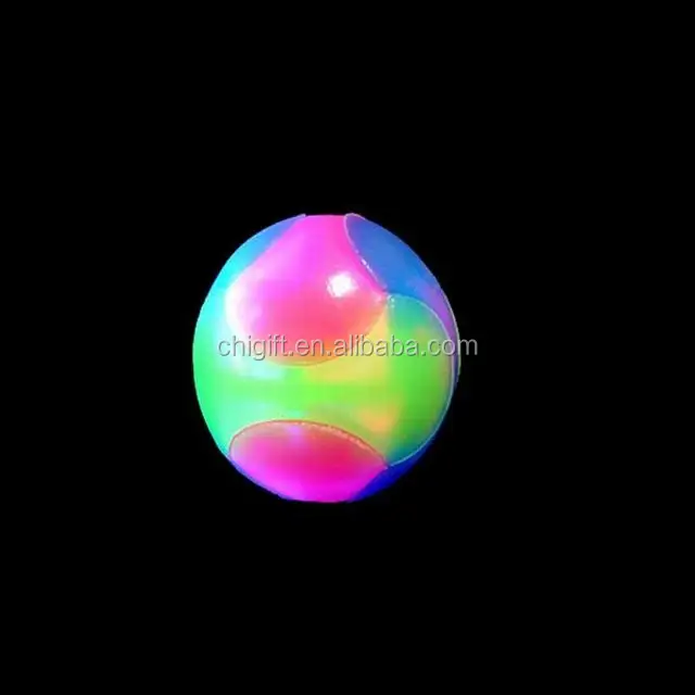 Tpr Water Led Bouncing Ball Water Skimming Jumper Ball Ocean Pool Beach ...
