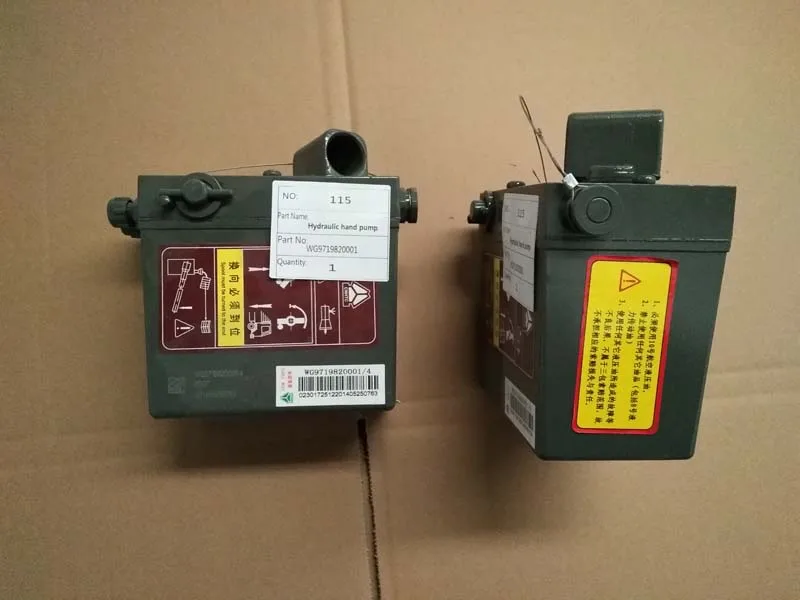 SINOTRUK HOWO Truck WG9719820001 Hydraulic Hand Pump - OEM