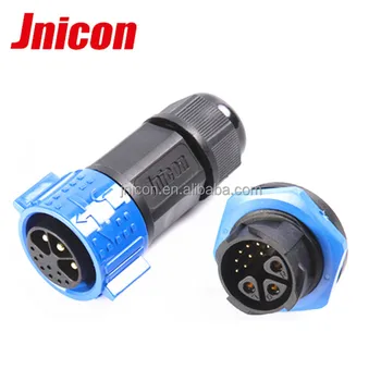 Jnicon M25 Connector Waterproof 12 Pin Wire To Board Cable Connector ...
