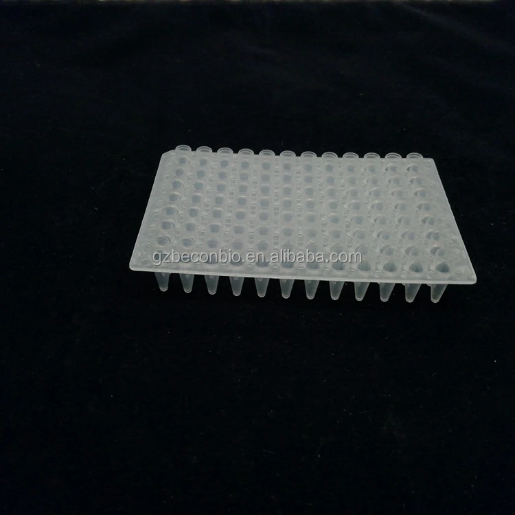 384 Wells Microplate Microcentrifuge Test PCR Tubes Plate With Silicon ...