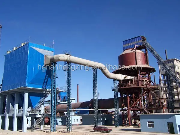 China Supplier 500t/d Gypsum Calcination Kiln Manufacturer
