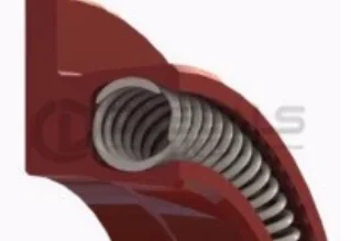 Dlseals Meander Spring V-shaped 4.5*4.5*0.15 Cantilever Springs For ...