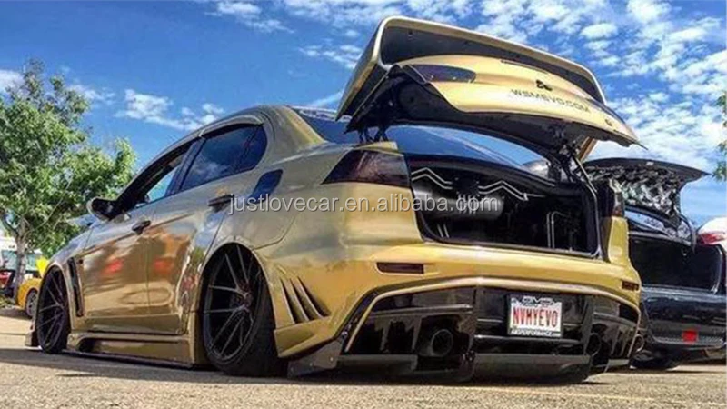 Mitsubishi Lancer EX Car PP Body Kit - Front & Rear Bumpers