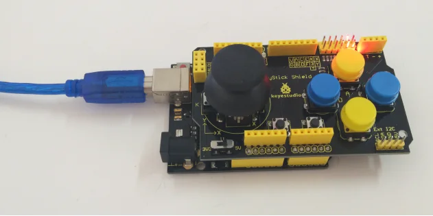 Keyestudio Joystick Shield Module Robotics Control Game Rocker Button ...