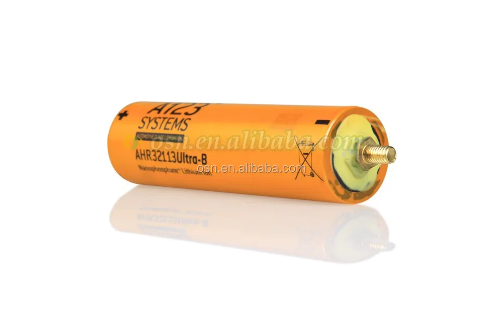 High Power Cells 3.3v 4ah A123 32113 Lifepo4 Cylindrical Rechargeable ...