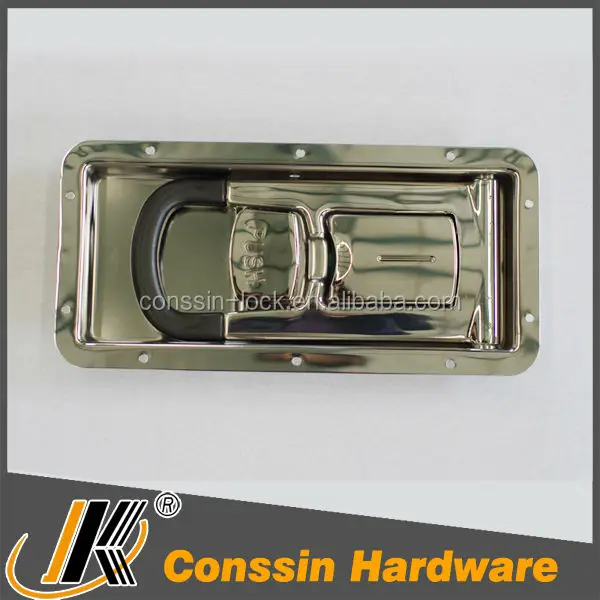Reefer Van Truck Body Stainless Steel Recessed Door Handle Lock 16mm ...