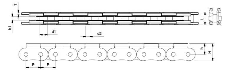 AODISI Anti-Sidebow Chains for Pushing Window - High Hardness