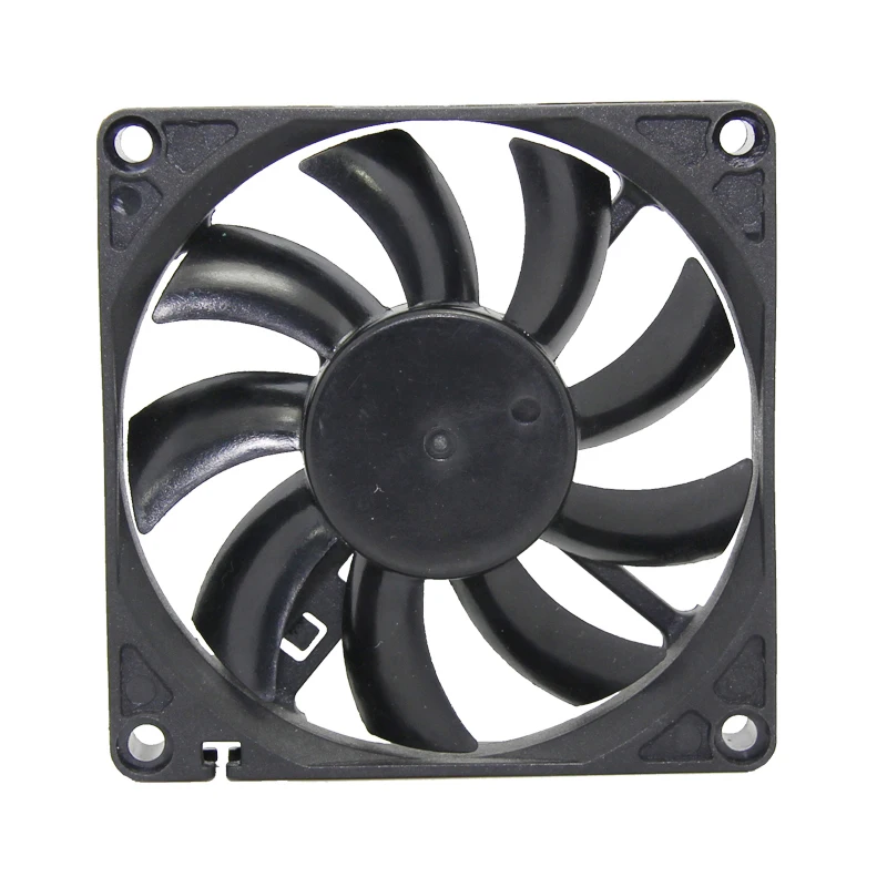 4 Wire PWM 80mm Fan DC 12 Volt 24 Volt Cooling Fan 80x80x15