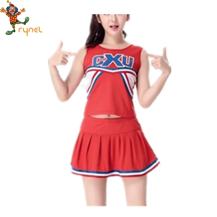 Falda Roja Para Chica De La Escuela,Uniforme De Baile,Disfraz De ...