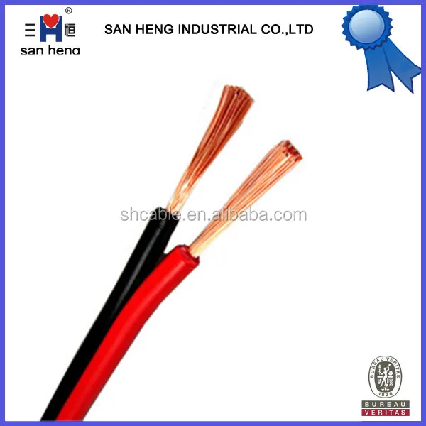 Pvc Coated Super Flex Wire 2 Core 0.5mm Electric Copper Wire Flat Cable ...
