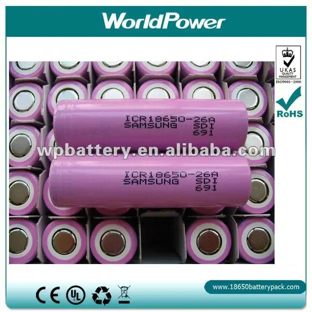 High Quality Rechargeable Cylinder 18650 Battery,11.1 Volt 6600mah ...