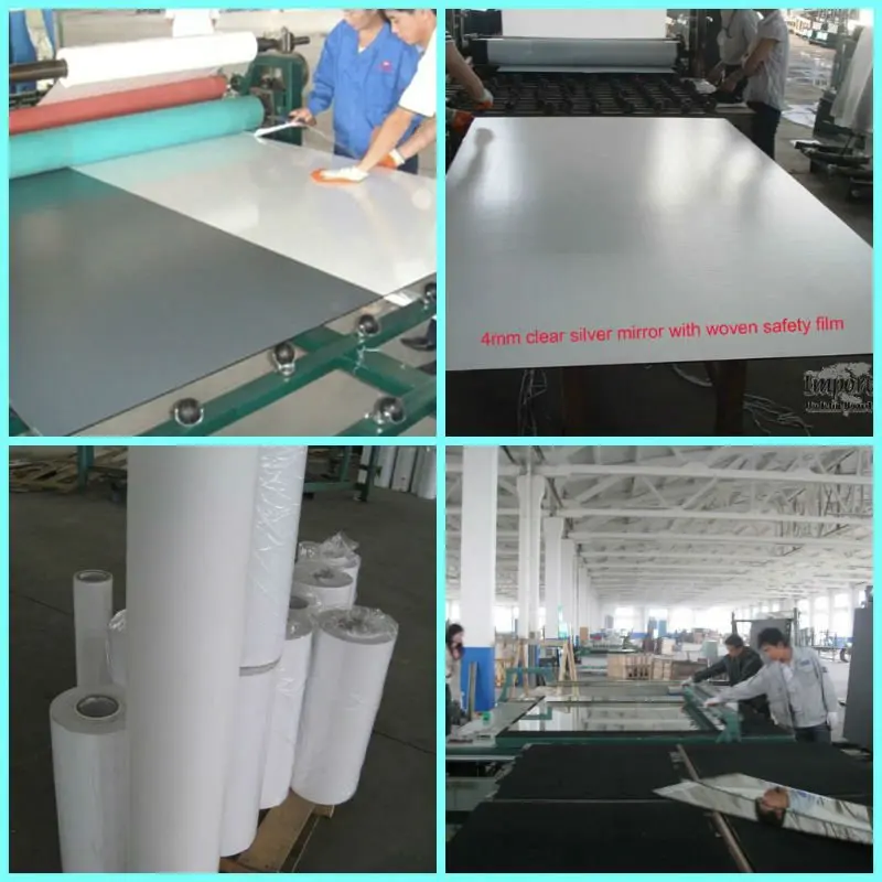 3mm to 6mm Vinyl Backed Safety Mirror for Sliding Door Wardrobe ...