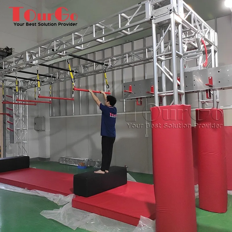 Indoor Ninja Warrior Equipment - Customizable Obstacle Course