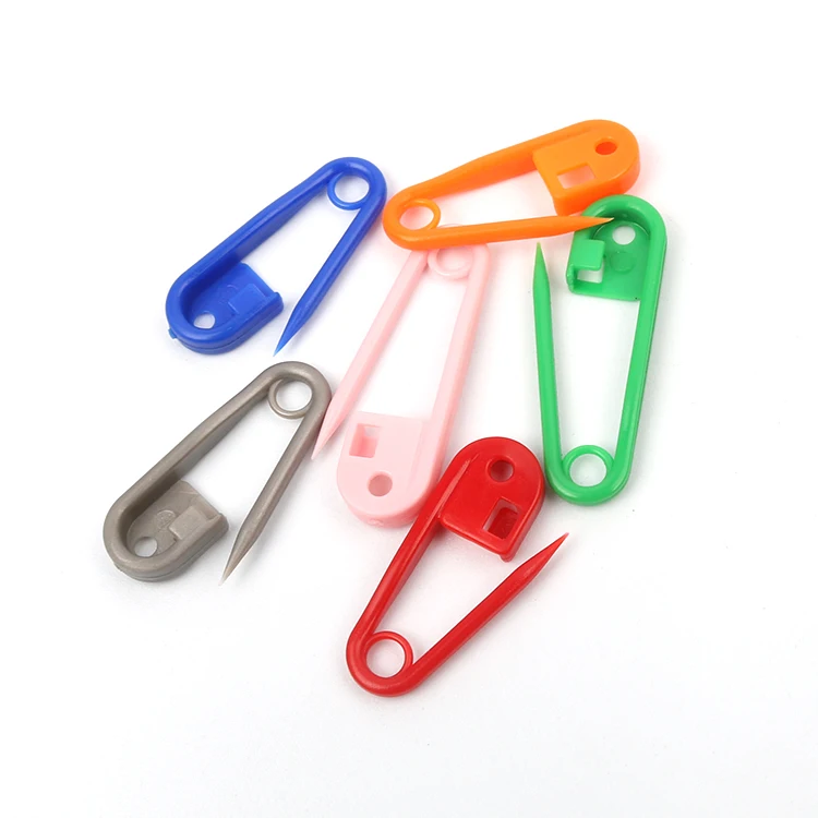 Customized DIY Fashionable Colorful Plastic per Hats Safety Pins