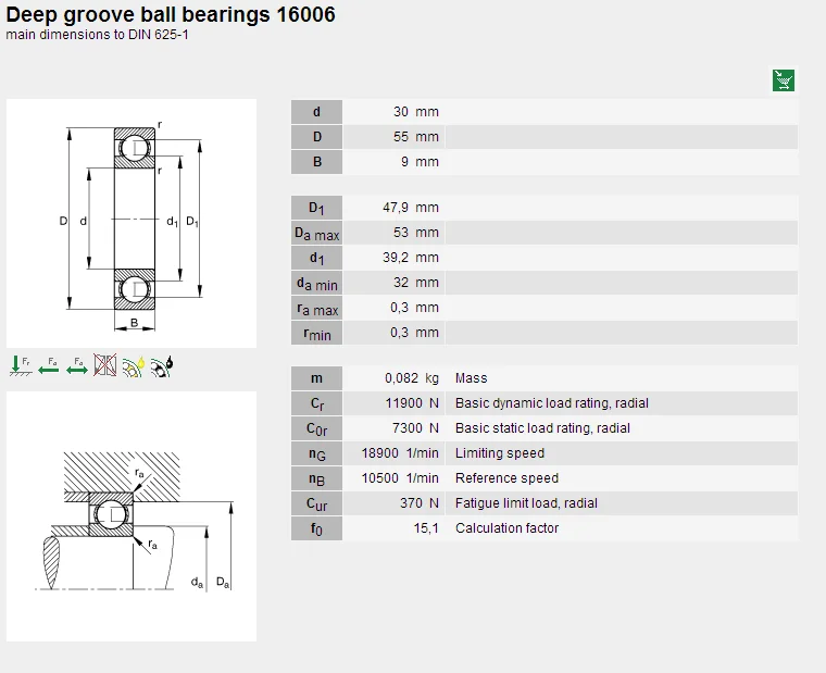 16006 bearing deep groove ball bearing 16006rs 16006-A-2Z, View 16002rs ...
