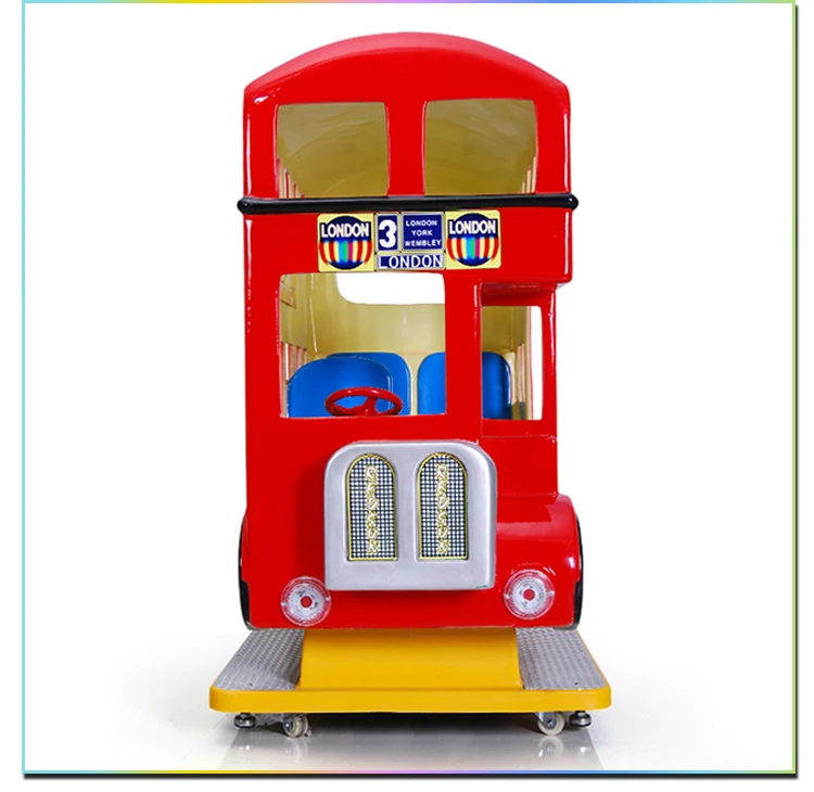 Winking Coin Operated Kiddie Rides - Mini London Bus