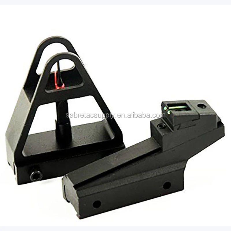 Hunting Adjustable Quick Detachable Ar15 Iron Sights For Dovetail 3/8 ...