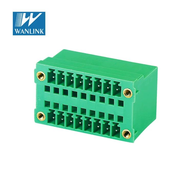 Male Pluggable Terminal Block Pitch 3.5mm/3.81mm Right Angle Type ...