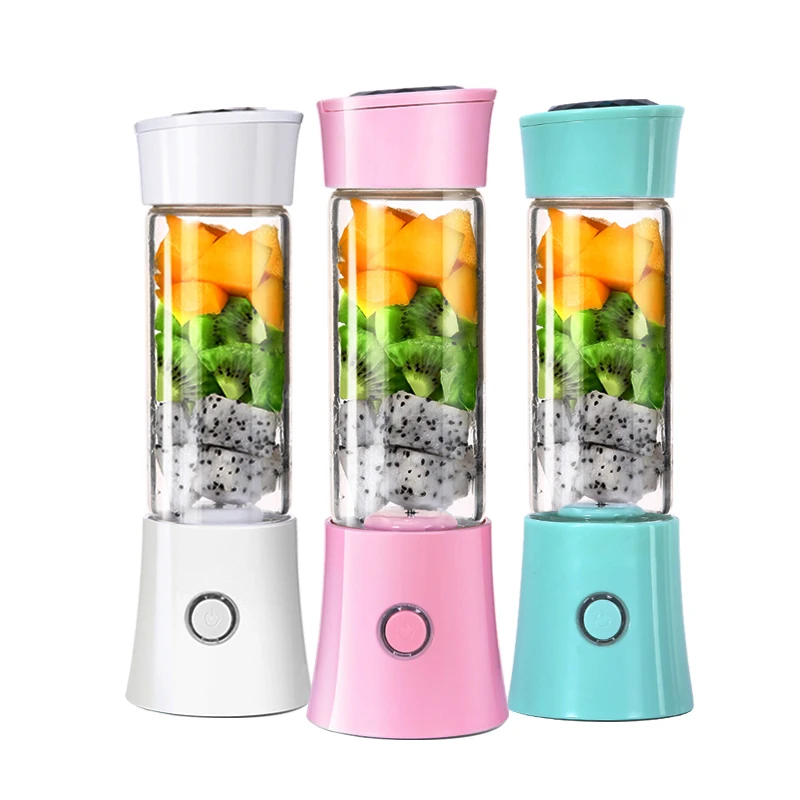 Portable Mini Juicer 480ml Usb Rechargeable Blender Juicer - Buy ...