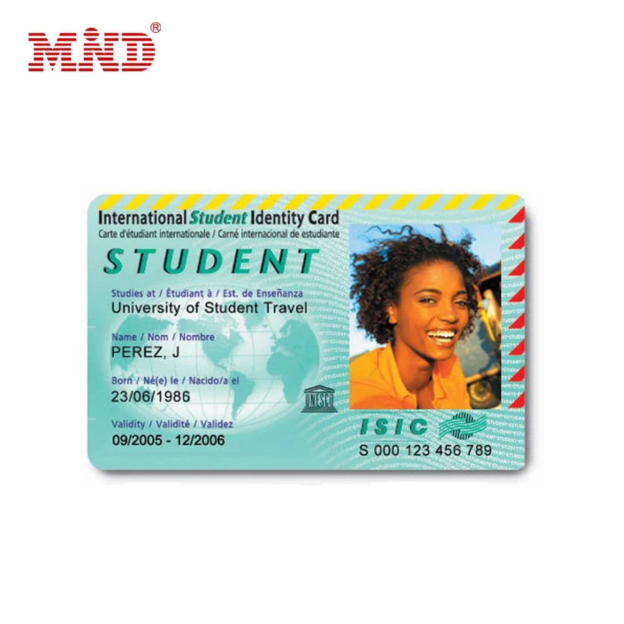 Customized Photo National Id Card 125khz Tk4100 Em4100 Personalized ...