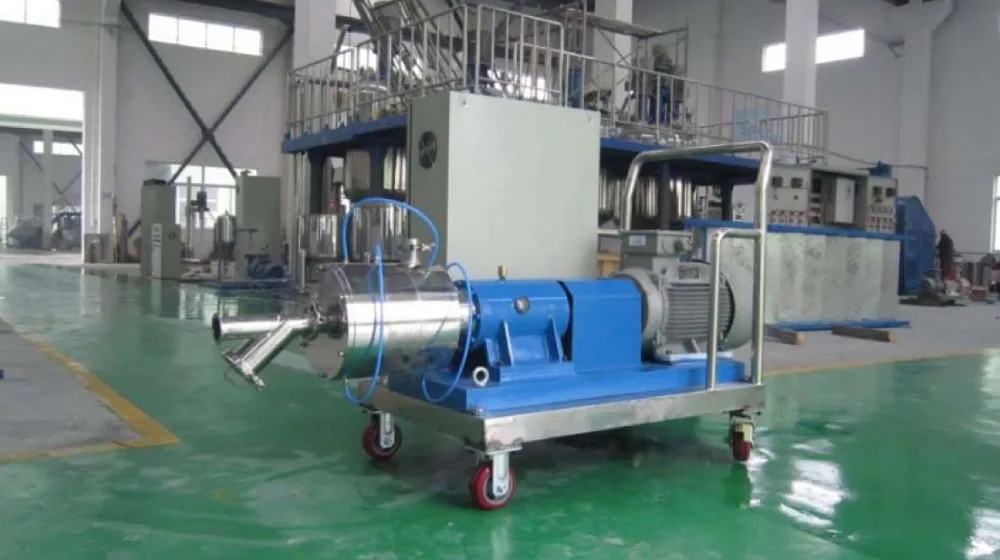 Inline Emulsifier Mixer With Suction Pump For Tissue Homogenate (three ...