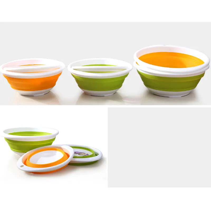 Multi Function Creative Telescopic Bowl Foldable Expandable Bowls Fruit ...