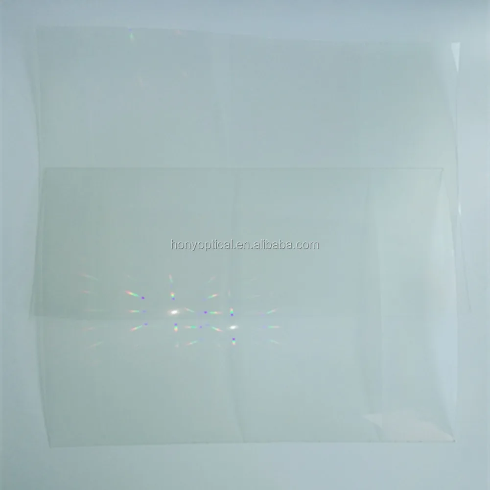 Diffraction Grating Sheet 13,500 Lines A4 Fireworks Film