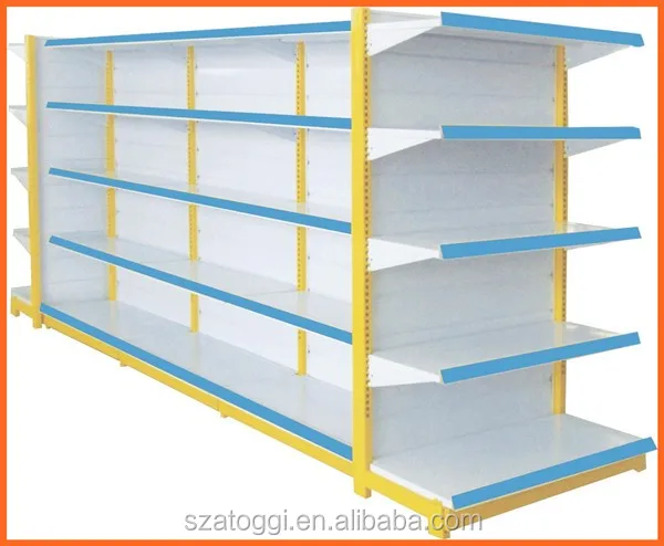 Light Duty Shopping Mall Display Shelf,Grocery Shelf Metal Rack - Buy ...