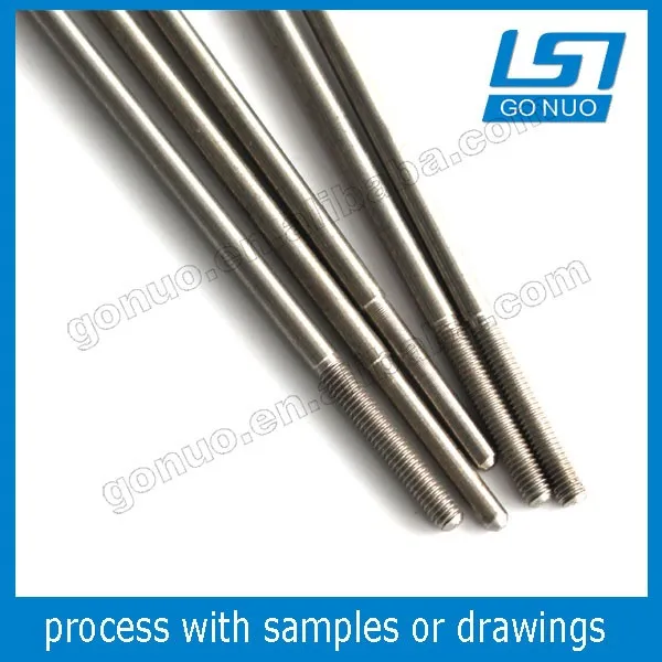 Stainless Steel Straight Slotted Head Male Threaded Punch Ejector Pin ...