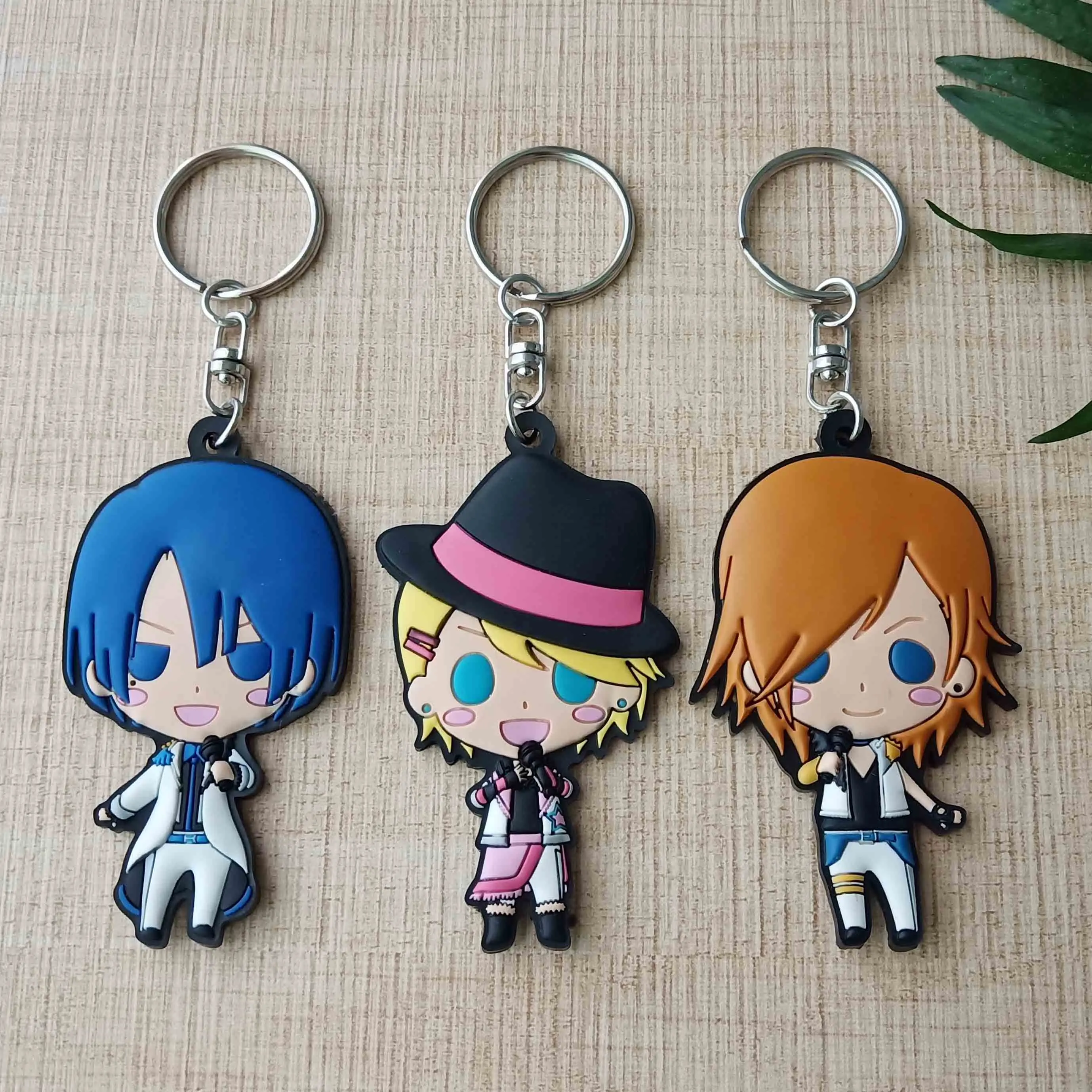 Hot Sell Rubber Keychain,Pvc Keychain,Anime Merchandise - Buy Rubber ...