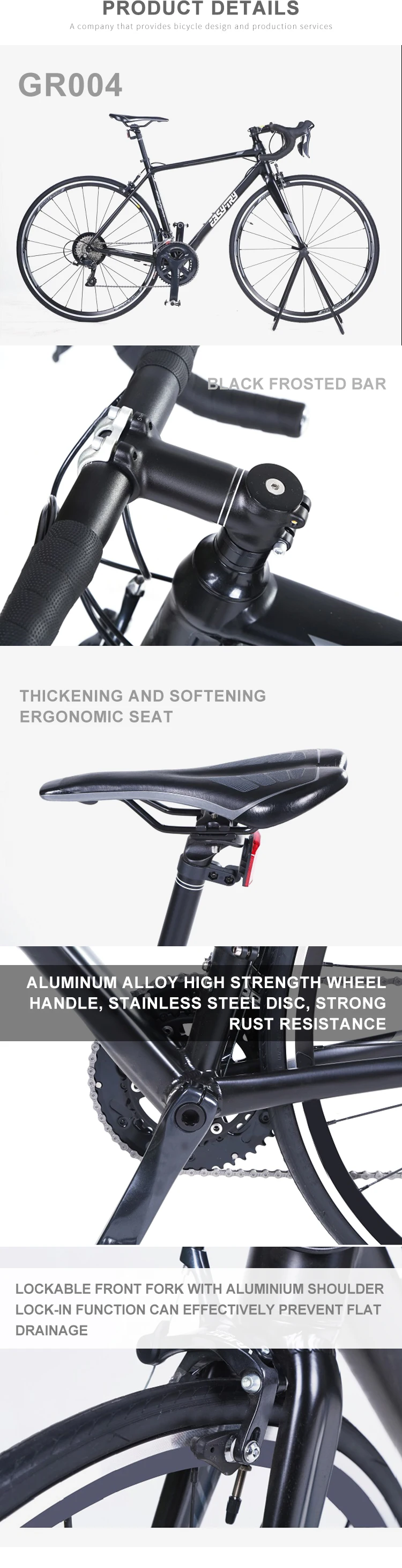 Cheap Racing Bikes - Carbon Road Bike with Aluminum Frame