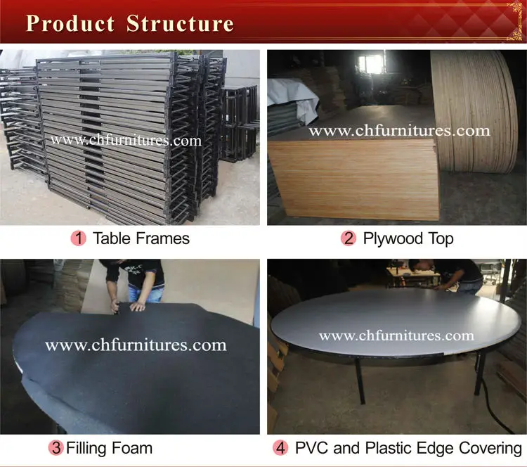 Conference Folding Oblong Table In Cyprus For Hotel Restaurant Yc-t150 ...