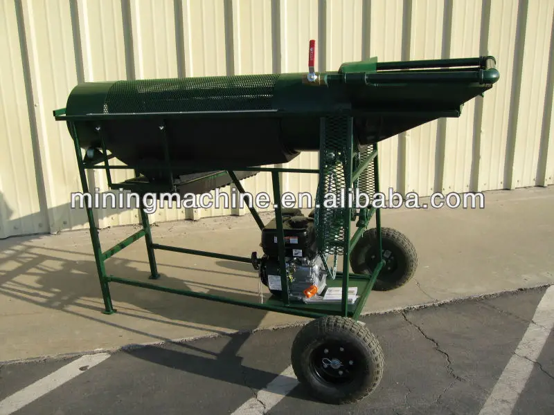 Mini Gold Trommel with Water Pump & Valve - Efficient Mini Wash Plant ...