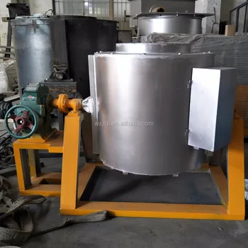 Tilting Type Zinc Melting Electric Induction Furnace - Buy Zinc Melting ...