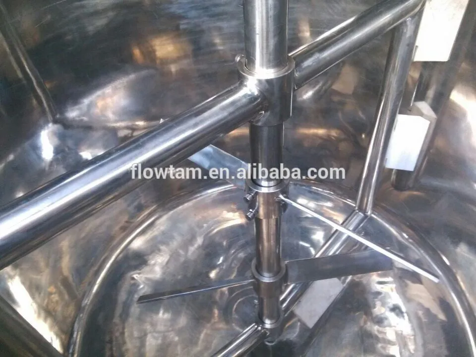 Stainless Steel Pharmaceutical Chemical Liquid Dissolving Tank - Buy ...