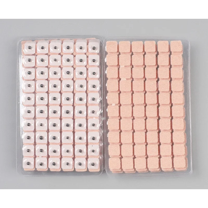 Disposable Magnetic Balls Golden Ear Seeds Acupuncture Magnets For Ear ...