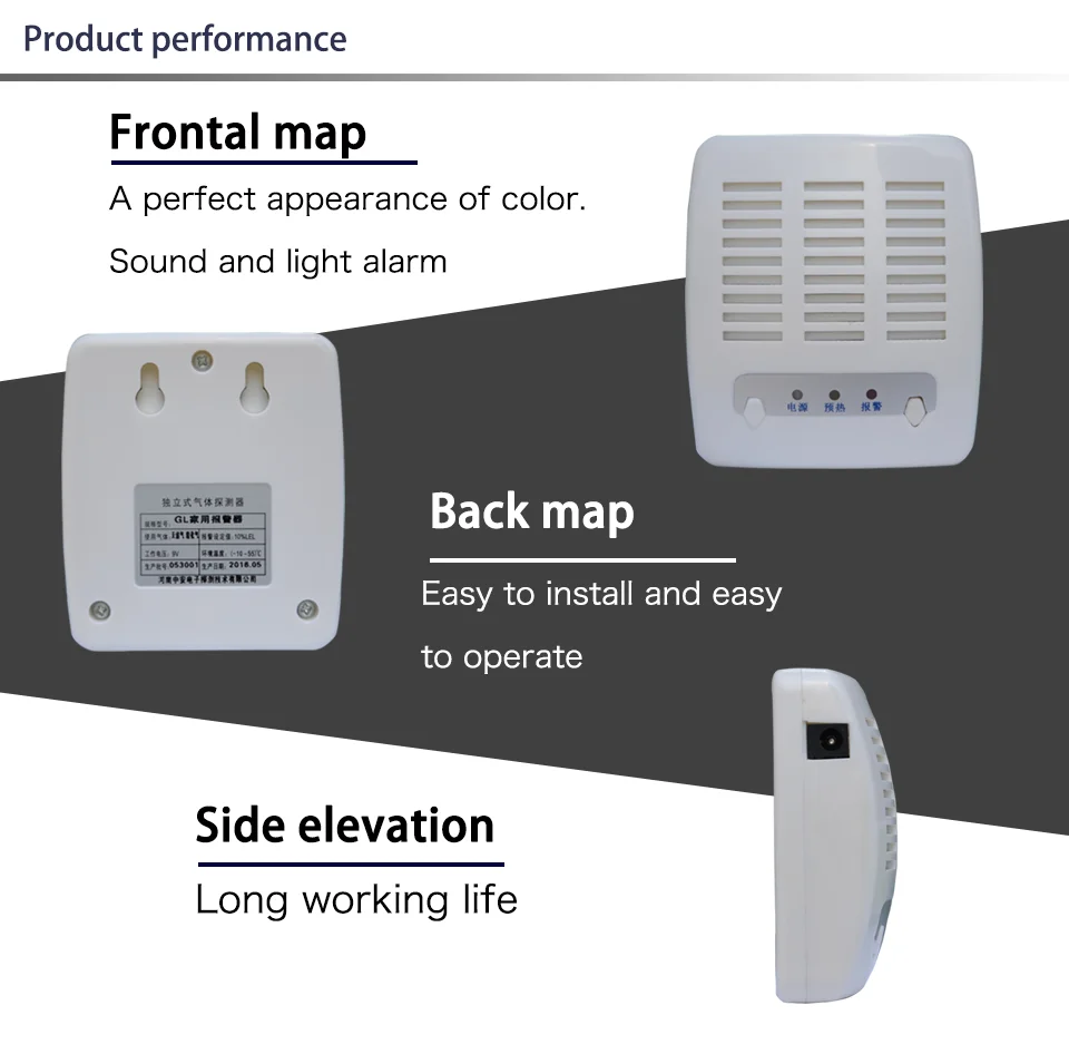 Eco-friendly Kitchen Cooking Gas Leak Detector - Buy Kitchen Cooking ...